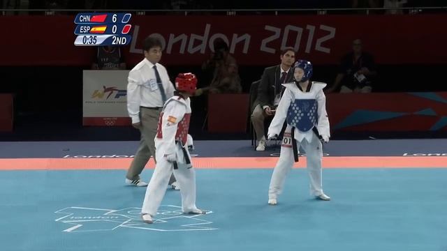 Wu Jingyu Win's женщины0-49kg Олимпийское золото Лондон 2012