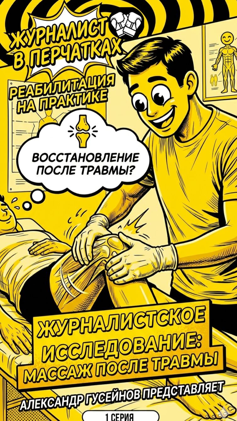 Журналист в перчатках \\ Восстановление. Массаж. 1 серия