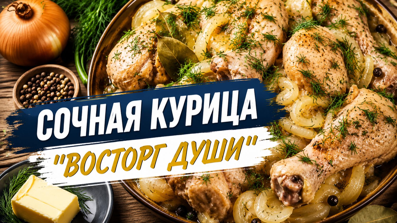 Сочная курица "Восторг души"