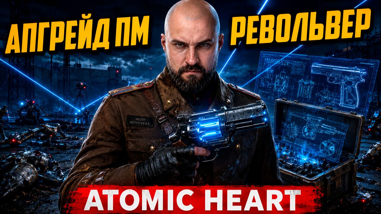 ⚡ ATOMIC HEART ЛЕТСПЛЕЙ — НОВЫЙ ПОЛИГОН, ЛУТ И ПРОКАЧКА ПМ прохождение #9