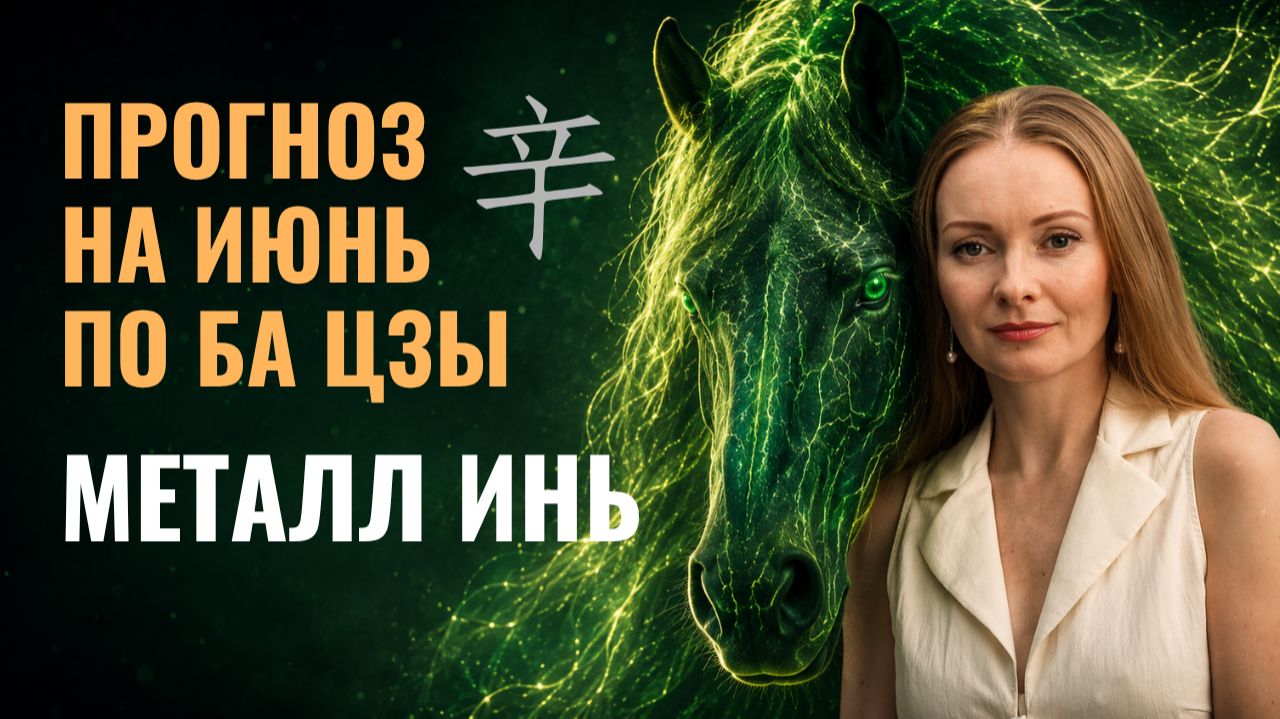 Металл Инь. Июнь 2026: активный месяц с высокими ставками. Прогноз по китайской астрологии Ба Цзы