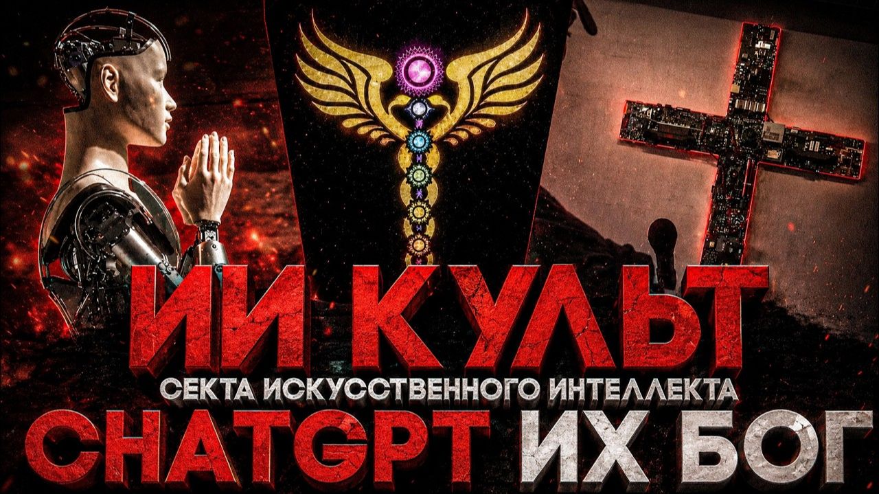 Alex СМОТРИТ: "ИИ КУЛЬТ" - Chat GPT ИХ БОГ! СЕКТА ИСКУССТВЕННОГО ИНТЕЛЛЕКТА (СТЕБЛОВ)