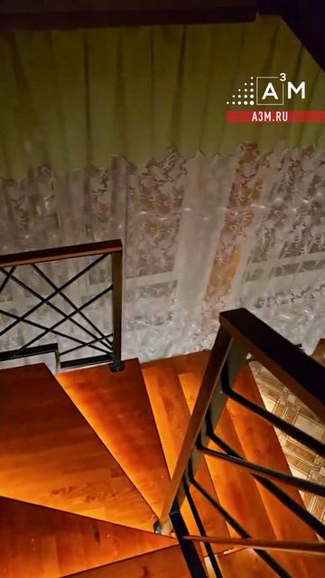 Эффектная автоматическая подсветка лестницы ✨ A³M-VS-24ST-PRO #shorts