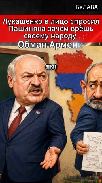 🔥 Лукашенко в лицо спросил Пашиняна зачем врёшь своему народу