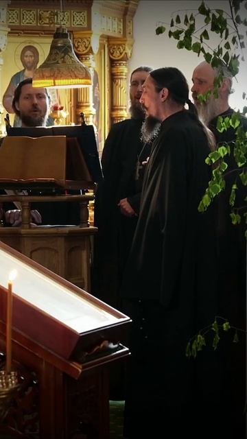 ЗАДОСТОЙНИК ТРОИЦЫ | ЗНАМЕННЫЙ РАСПЕВ | ХОР БРАТИИ ВАЛААМСКОГО МОНАСТЫРЯ #троица #валаам #знаменное