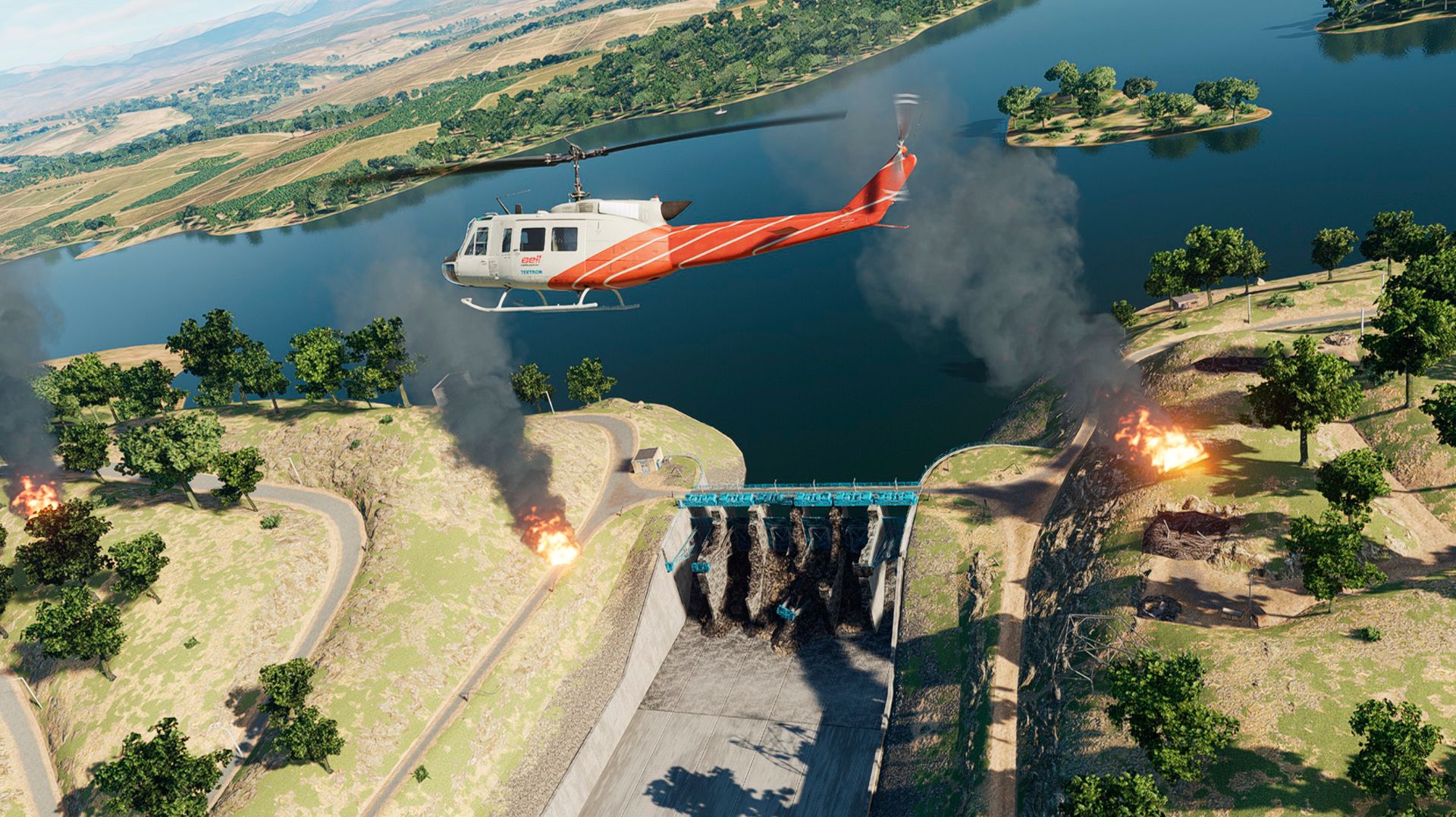 DCS: Syria Map - Berdan Dam Destruction Model