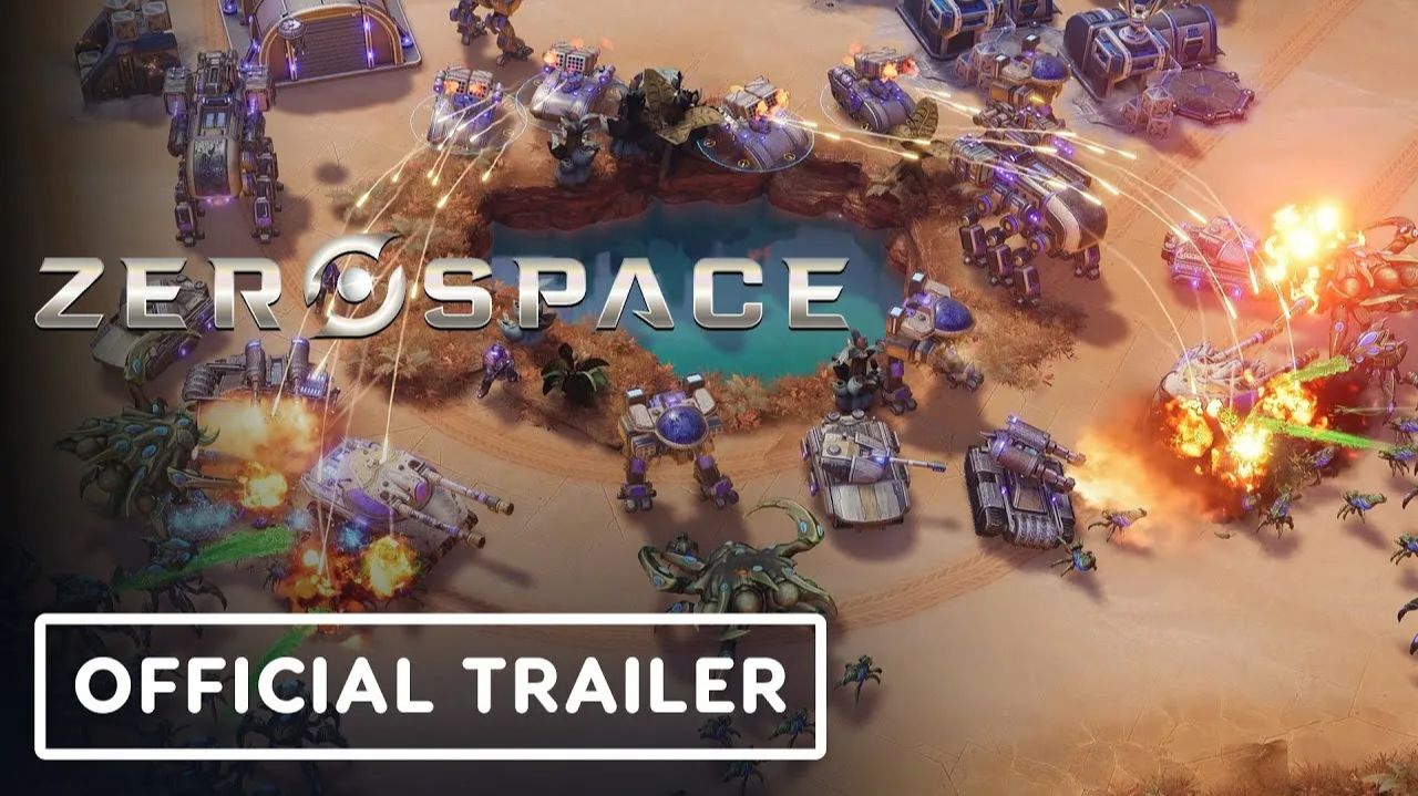 ZeroSpace Официальный трейлер. Игра сочетает стратегию StarCraft с выборами Mass Effect