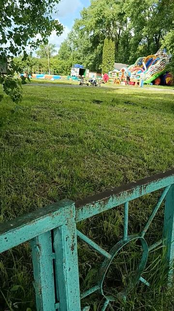 Вот приехали к нам в деревню