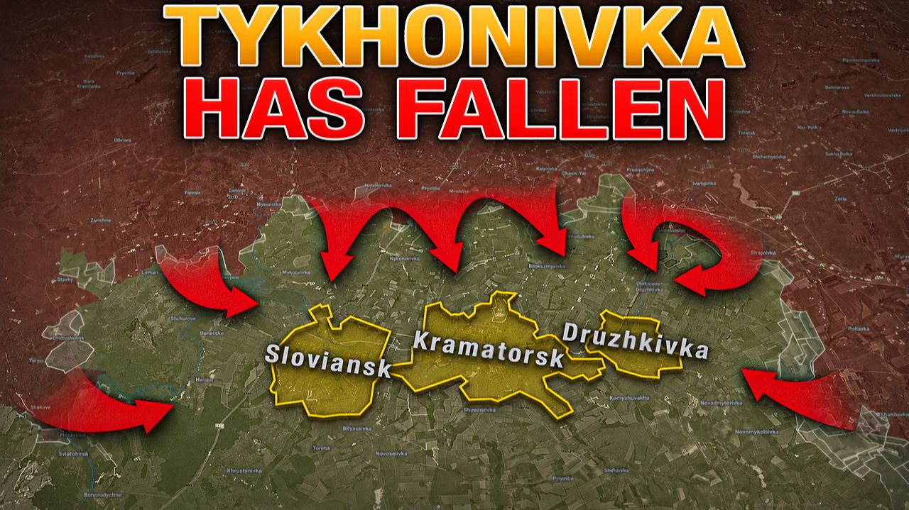 🤖 AI DRONES & RUSSIAN CAMOUFLAGE🚛 Tykhonivka FALLS – Battle for Kramatorsk Begins⚔️ MS 2026.06.01