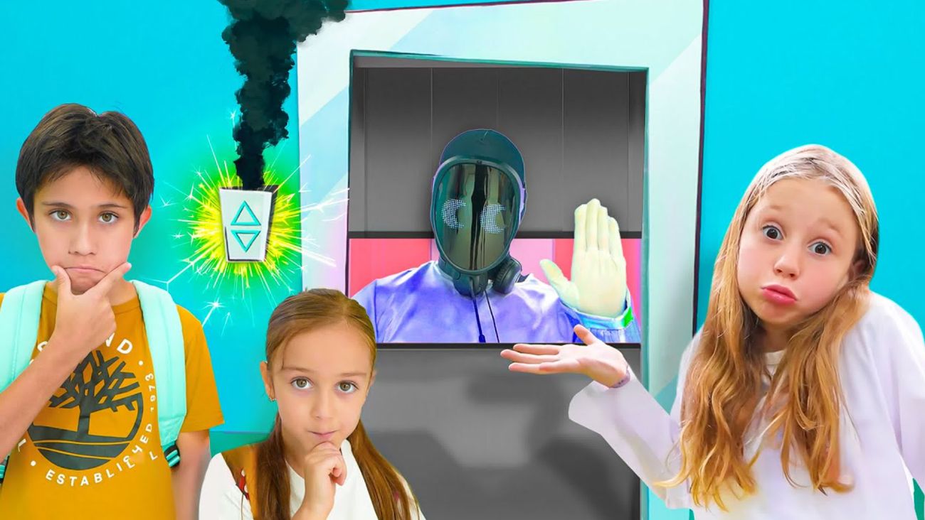 Nastya in stories about safety rules and good behavior for kids