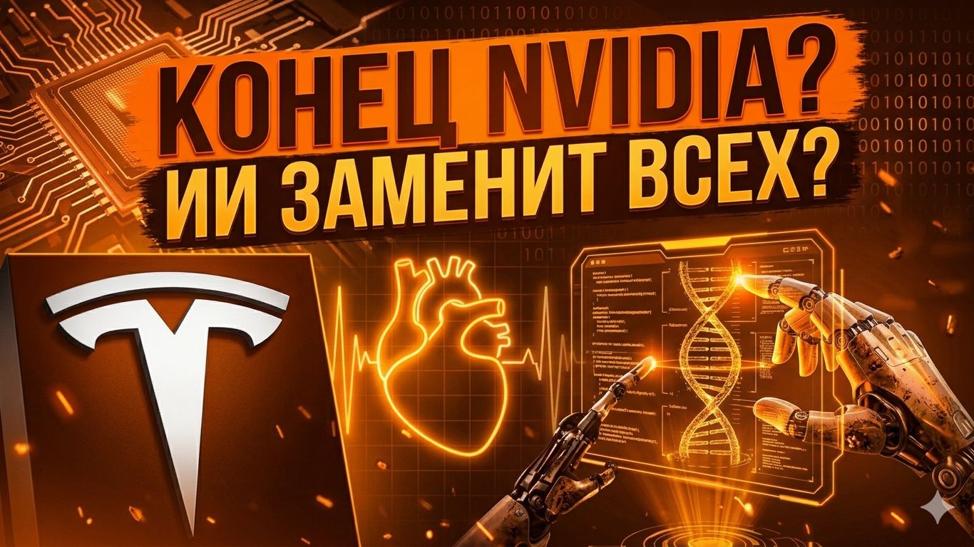 КОНЕЦ ЭРЫ NVIDIA? Маск строит Terafab, а ИИ заменяет врачей и хакеров!