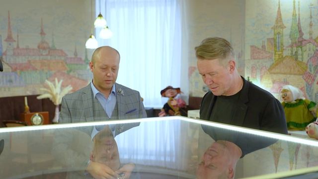 АЛЕКСЕЙ КРАВЧЕНКО В МУЗЕЕ УЛЬЯНОВСКОГО ТЕАТРА КУКОЛ