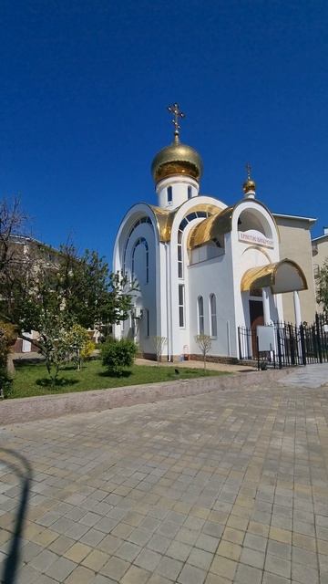 Прекрасная Часовня на Пионерском проспекте в Анапе