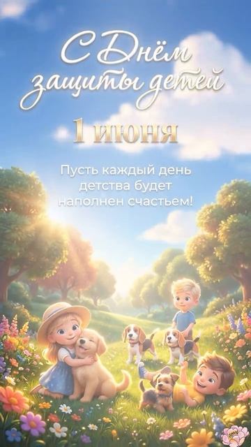 с днём защиты детей mp4