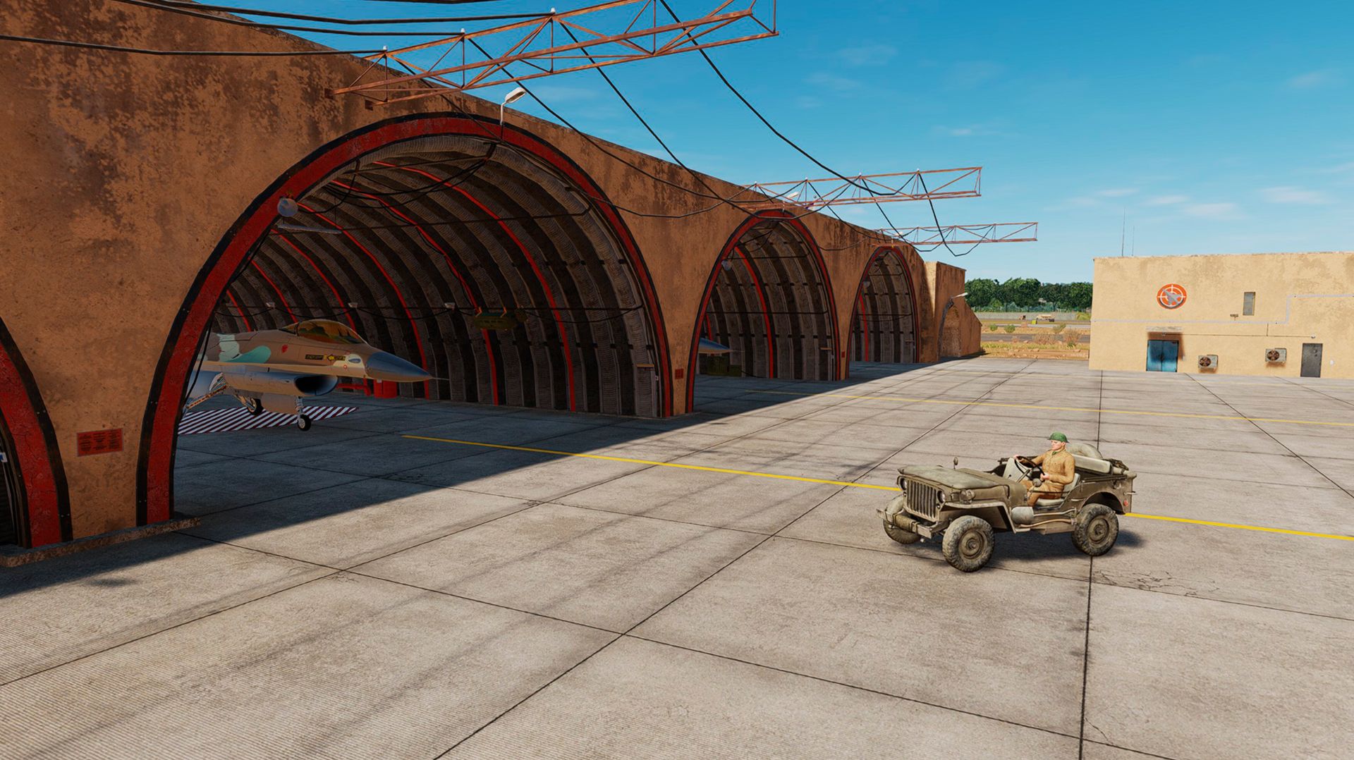 DCS: Syria Map - Ramat David Willys Tour