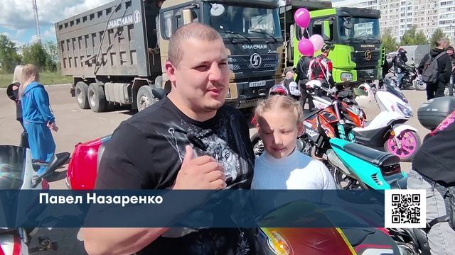 В Нижнекамске мотосезон открыла колонна из 400 байкеров
