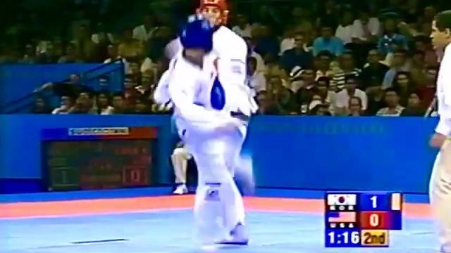 2000 Sydney Olympics Final Match USA vs Korea Steven Lopez olympictaekwondo