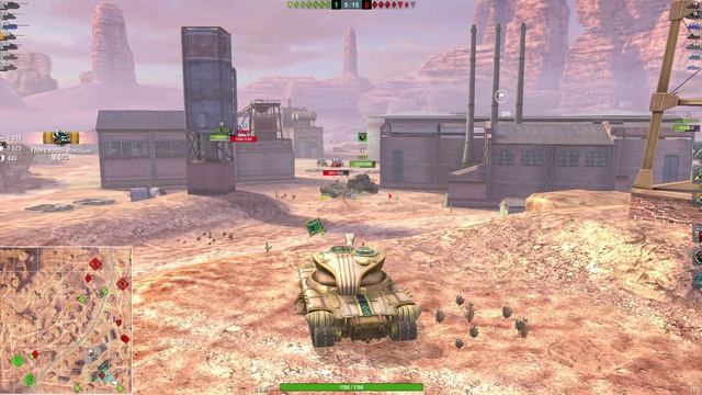 WoT Blitz В легкую разматываем и успеваем любоваться красотами карт! #43