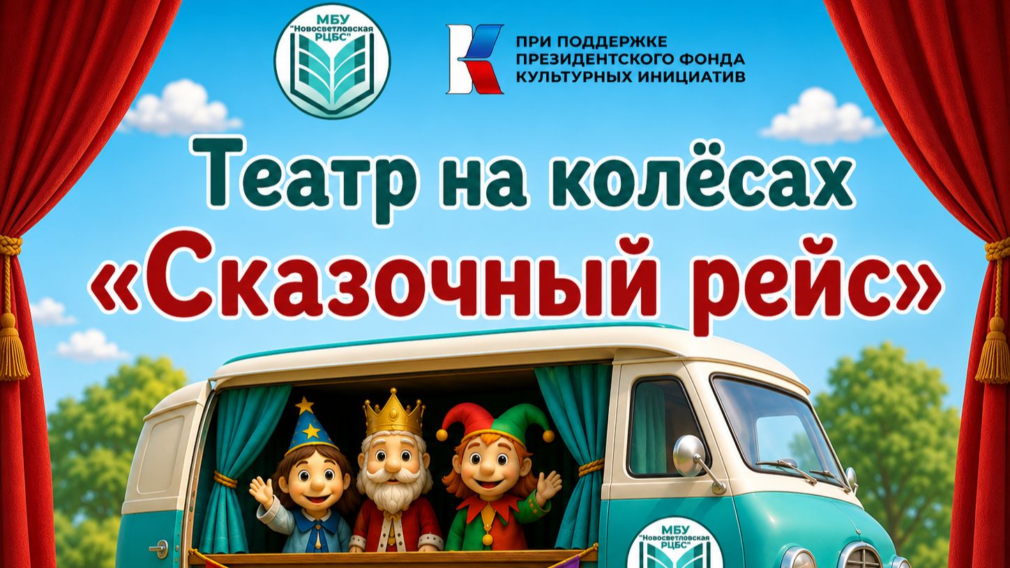 Кукольный спектакль "Кот и лиса" с. Новоанновка  («Театр на колесах «Сказочный рейс»)