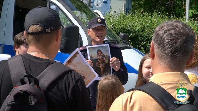 Один день с полицией: мероприятие ко Дню защиты детей, город Курган