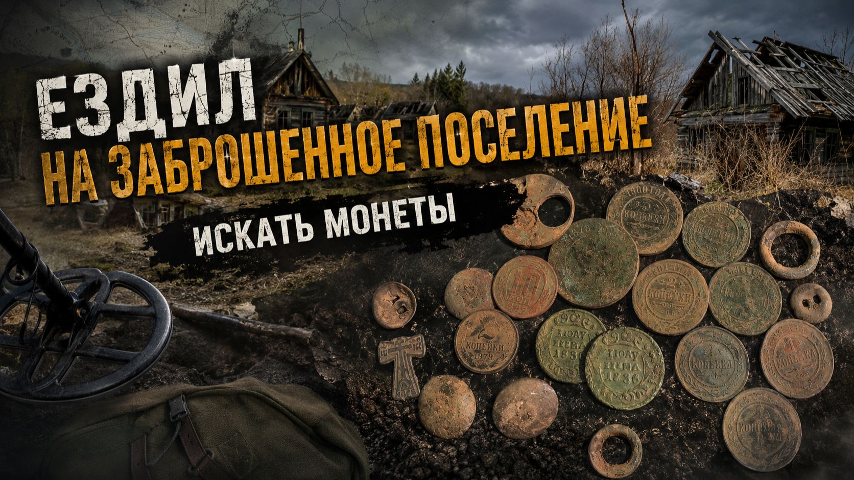 ЗАБРОШЕННОЕ ПОСЕЛЕНИЕ СНОВА УДИВИЛО НАХОДКАМИ