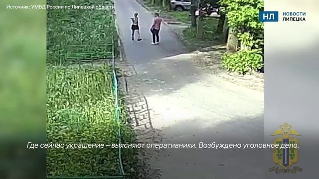В Липецке задержали похитителя золотого креста