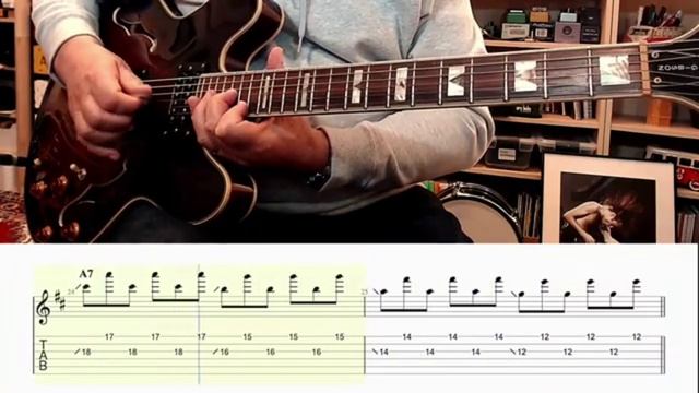 Soulful Blues Ballad (tab,backing track)