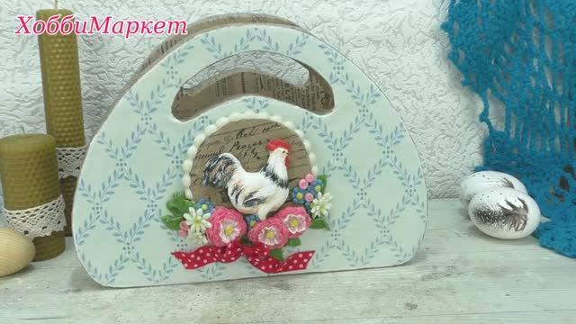 Сделала короб из пенополистирола и картона.  ХоббиМаркет