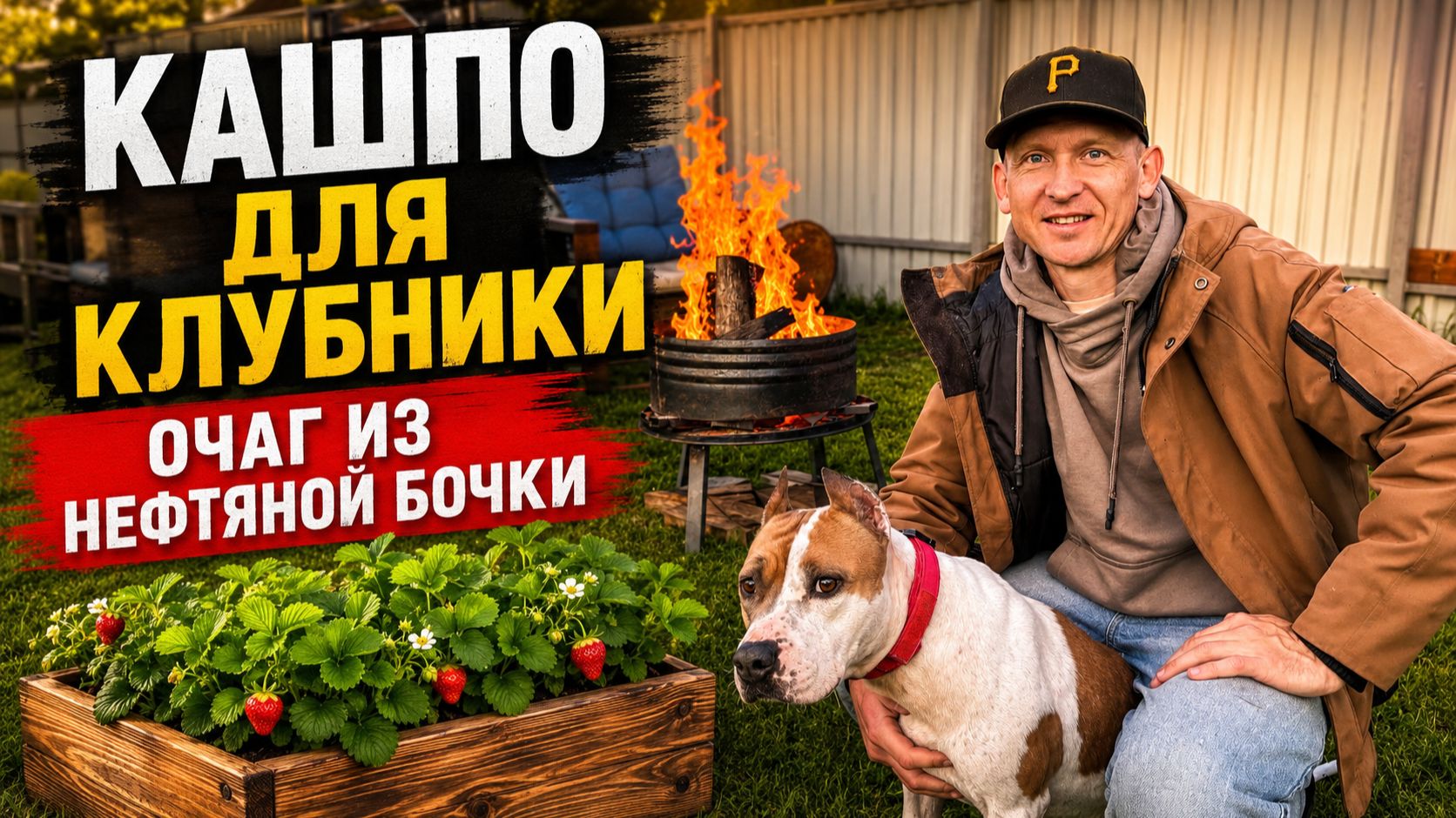 Кашпо для клубники. Утро с Тарасом #7