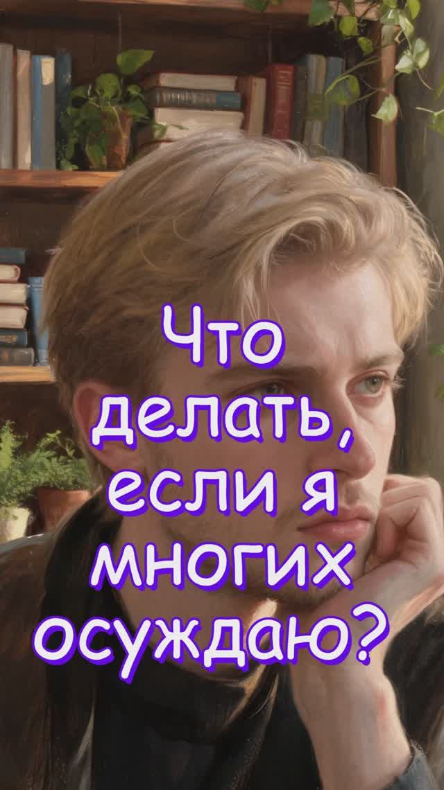 Что делать, если я многих осуждаю? Священник Антоний Русакевич