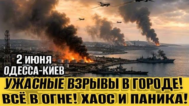 Одесса - Киев в аду! Все в огне! Хаос и паника! Разрушения в городе!(Иностранное мнение) NEMO