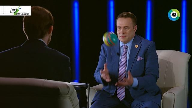 МИР 24: Ученый НИУ МГСУ Сергей Иноземцев о самовосстанавливающемся асфальтобетоне