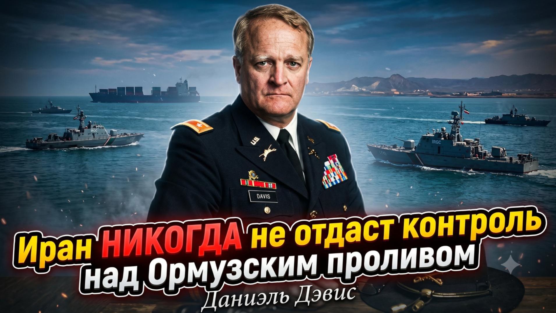 🔥Дэниел Дэвис | Иран НЕ ОТДАСТ Ормузский пролив НИКОГДА