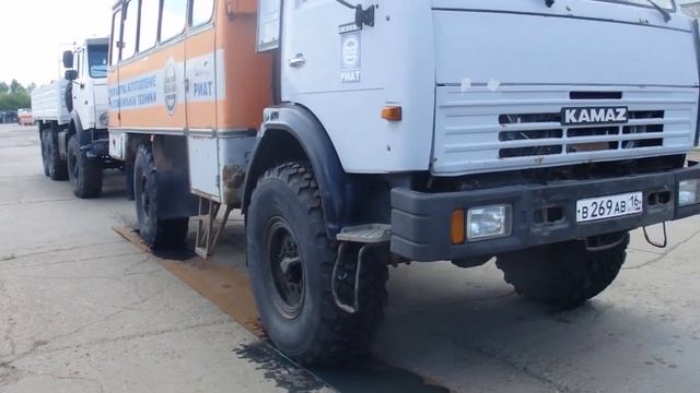 Тест на вывешивание колеса. Самоблок ДАК в передней оси  КАМАЗ 4х4