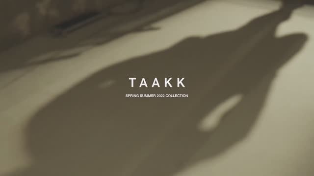 Показ мужской коллекции Taakk весна-лето 2022