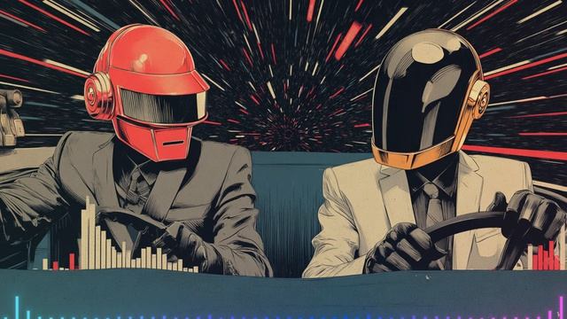Daft Punk Highway To Tomorrow 🚗🌌 ｜ Chillwave, French House, Retro Funk Playlist