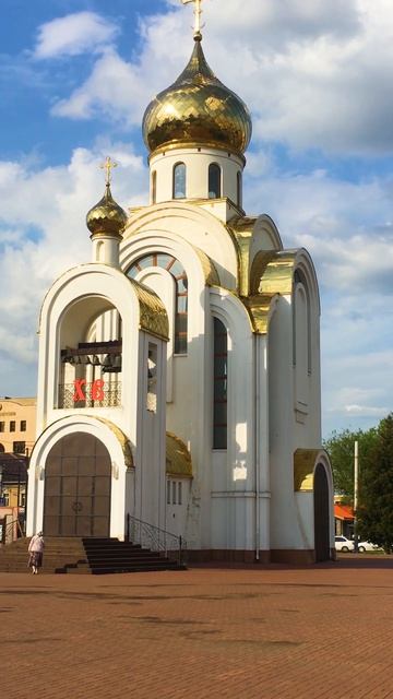 Георгиевская Церковь на площади  Победы. Иваново