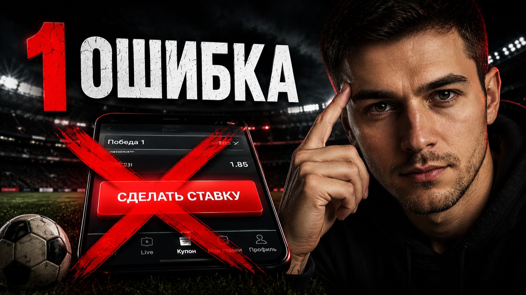 Как Ставить на Спорт и НЕ СЛИВАТЬ БАНК - Главные ошибки новичков