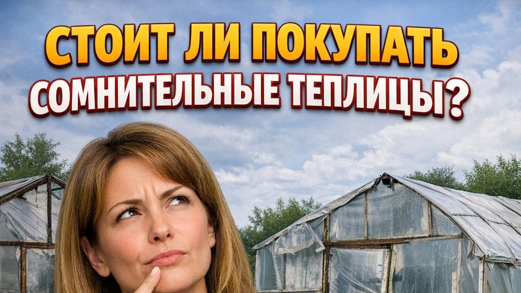 Теплица из Починка