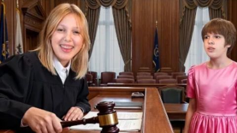 Амелька Карамелька СУДЬЯ На 24 Часа!