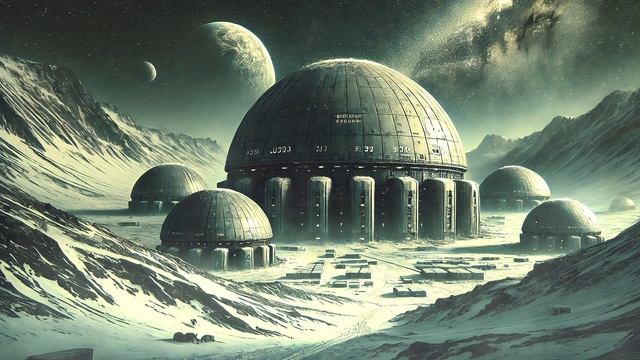 HOLLOW MOON ｜ Dark Dystopian Ambient ｜ Post-Apocalyptic Soundscape ｜ Ambience, Background
