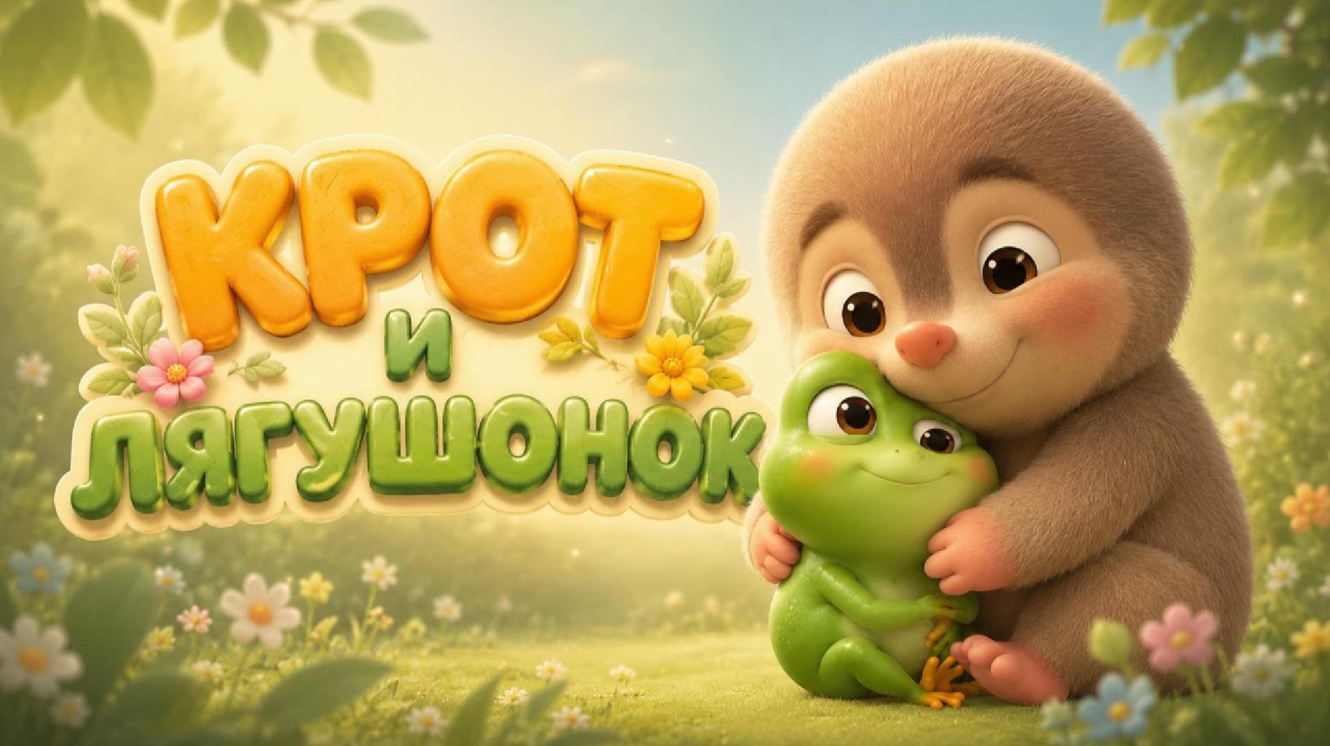 🦆🐸 КРОТ И ЛЯГУШОНОК 2🌿💚 | Добрая сказка для детей