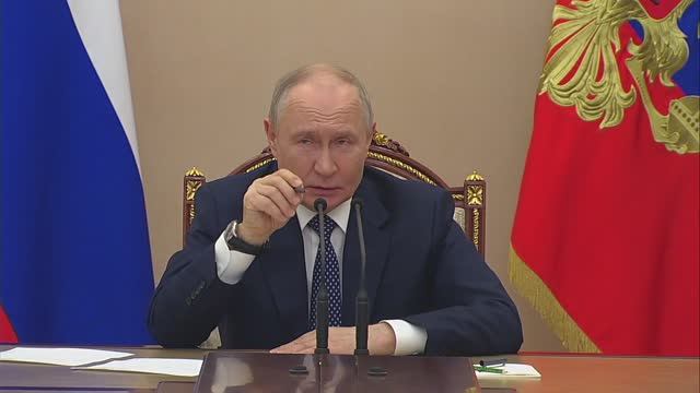 Владимир Путин. Совещание о мерах поддержки пострадавших и ходе расследования теракта в Старобельске