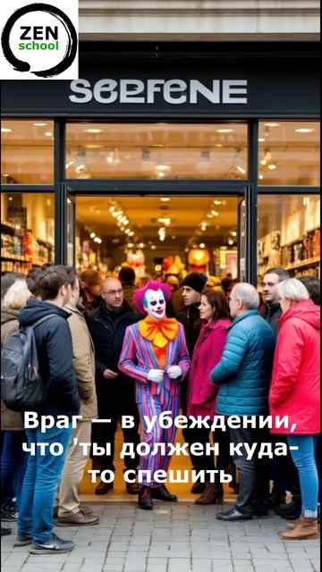 Как найти духовность в очереди? Дзен и наблюдение"