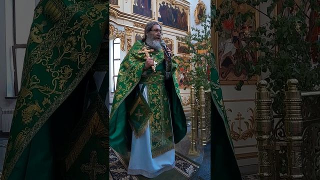 Проповедь протоиерея Иоанна Кудрявцева в день Пятидесятницы