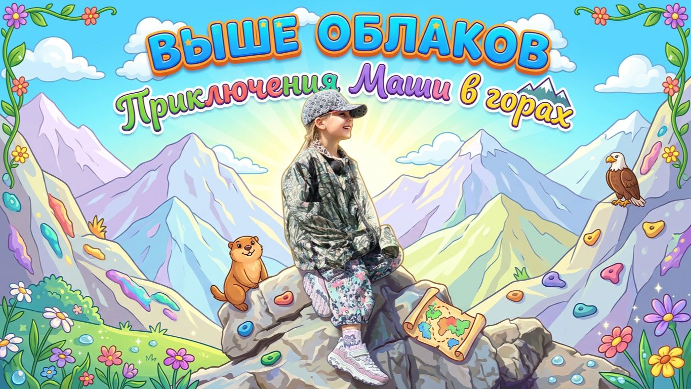 ВОЛШЕБНОЕ путешествие в горы.#горы,#водопад,#рыбки,#кошечки,#приключения,#лес,#ирает,#весело,#цветы