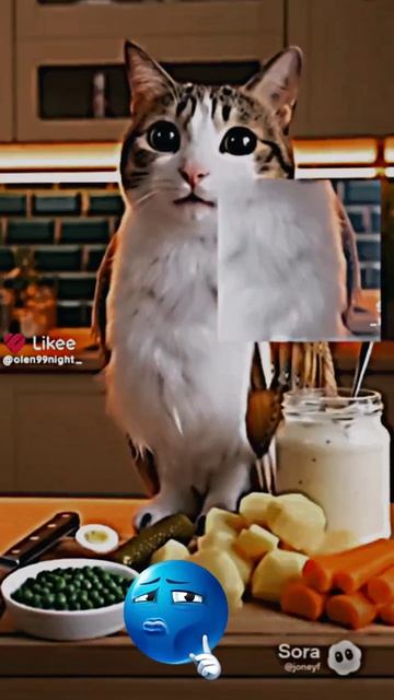 Эдит с мяулом (делал сам!)
