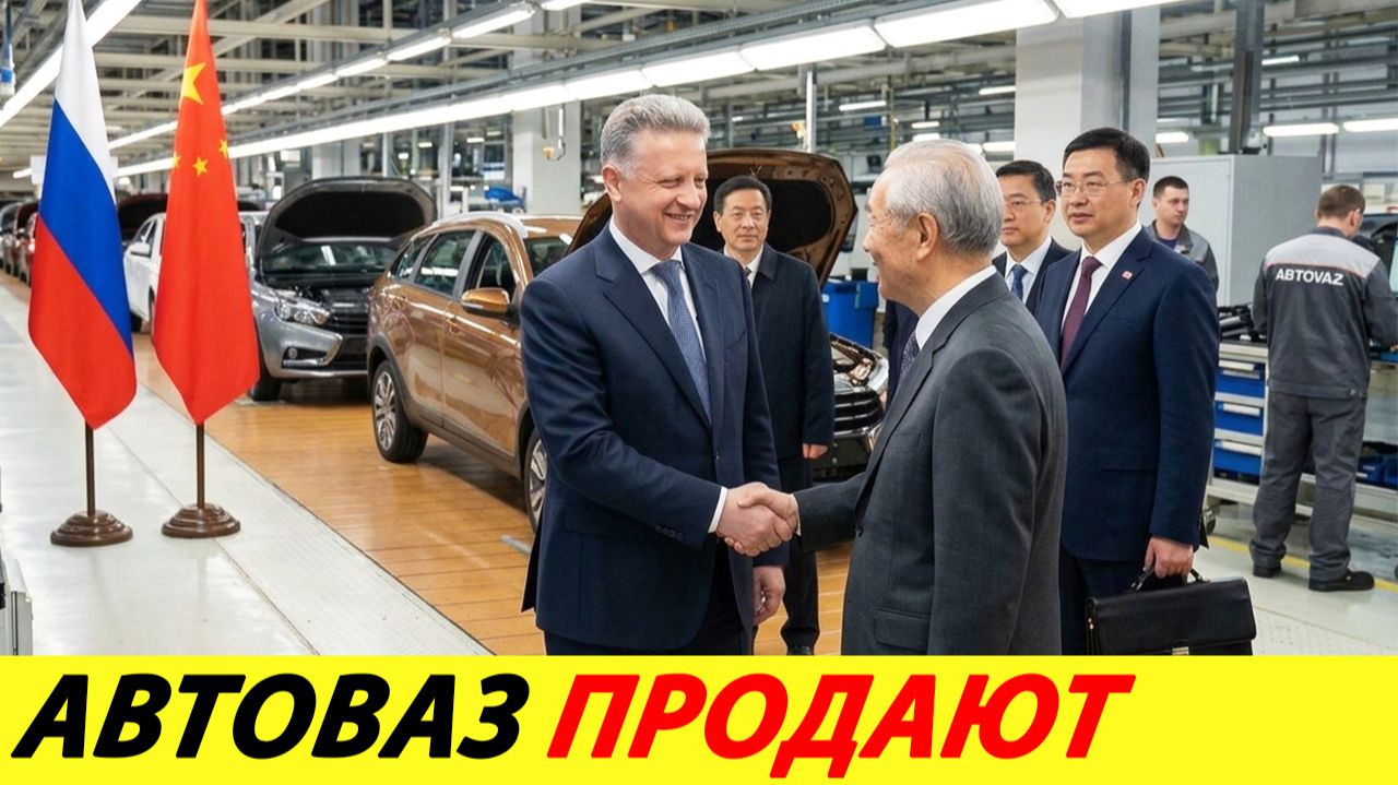 ЭТО РЕШЕНИЕ УБЬЁТ АВТОВАЗ НАВСЕГДА. ПРОДАЖА ЗАВОДА КИТАЙЦАМ