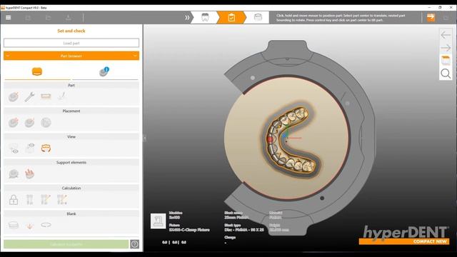 Размещение оверлея из полос PMMA