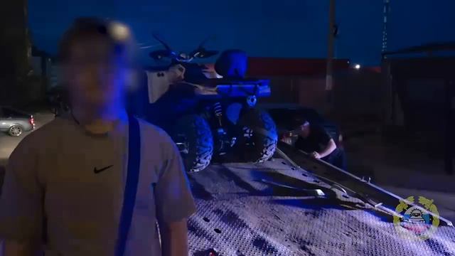 14-летнего квадроцилиста задержали сотрудники Волгоградской Госавтоинспекции